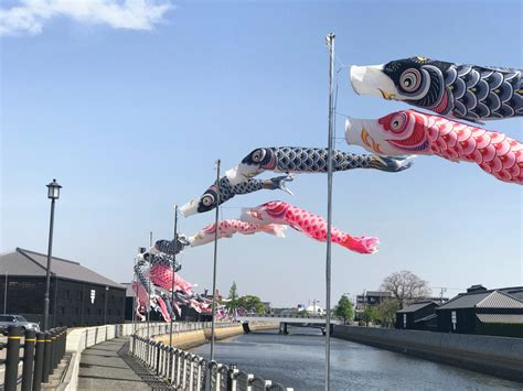 春の半田運河を彩るこいのぼりと半田運河散策半田市観光ガイド半田市観光協会公式サイト