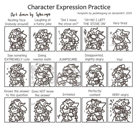 Expression Practice Art By Me Protogen