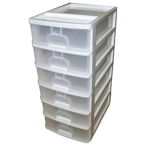 Комод R Plastic на 5 ящиків Білий 2 11 D1028 • Краща ціна в Києві Україні • Купити в Епіцентрі