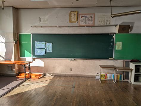 北鹿浜小学校 黒板アート 潤徳女子高等学校