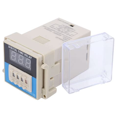 Relé De Tiempo Ats48a‑20 Pantalla Digital Led Relé De Tiempo Led