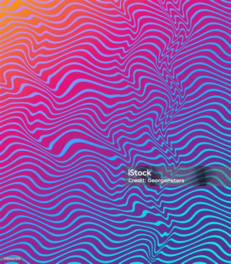 Rippled Wavy Half Tone Pattern Background Stock Illustration Download