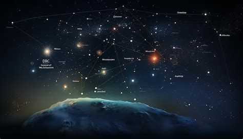Premium Ai Image Constellations Summer Triangle In A Realistic Add