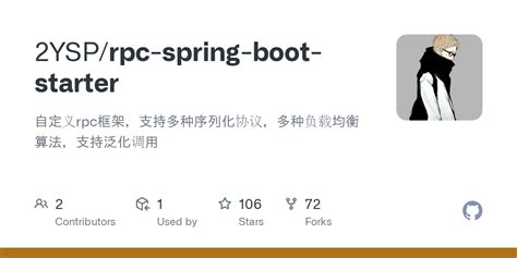Github 2ysprpc Spring Boot Starter 自定义rpc框架，支持多种序列化协议，多种负载均衡算法，支持泛化调用