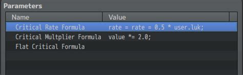 Rmmv Issue With Yanfly Critical Control Rate Formula Rpg Maker Forums