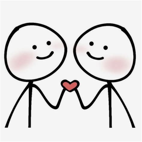 Pin by 𝐺𝑢𝑎𝑑𝑎𝑙𝑢𝑝𝑒 on Perfiles para novios Stick drawings Mini drawings Cute drawings