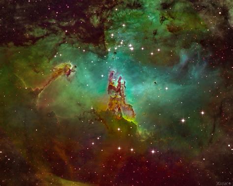 Eagle Nebula Messier 16 Michael Adler Earth And Sky Imaging