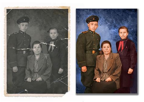 Бесплатная Реставрация Старых Фотографий —