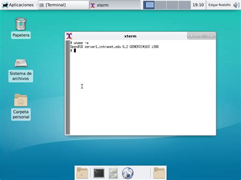Edgar Rodolfo Xfce En Openbsd 62 Y En Español