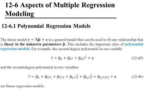 12 1 Multiple Linear Regression Models Introduction Many Applications Of Regression Analysis
