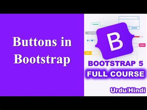 Learn Buttons In Bootstrap Button Classes In Bootstrap Bootstrap