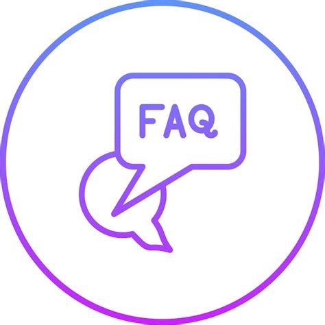 Premium Vector FAQ Vector Icon Illustration Of Communications Iconset