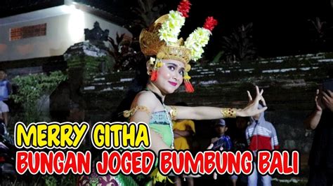 Bungan Joged Bumbung Bali Youtube