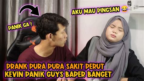 PRANK SAKIT PERUT DEPAN PACAR ENDINGNYA BIKIN BAPER ️ - YouTube