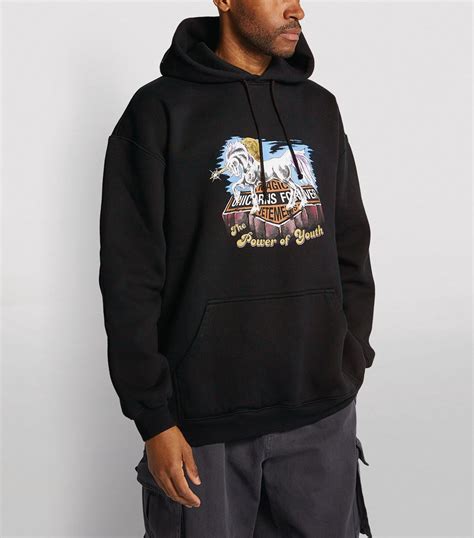 Vetements Black Magic Unicorns Forever Hoodie Harrods Uk