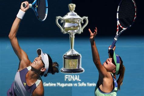 Garbine Muguruza Vs Sofia Kenin Final Bertabur Rekor Dan Sejarah
