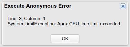 Apex What Exactly Is Execution Time Limit Of 10 Minutes Salesforce