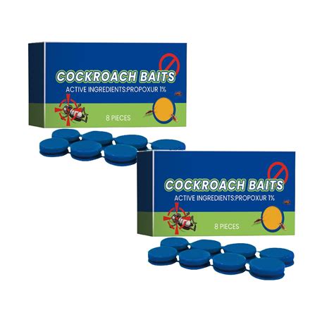 654321 Box Roach Killing Bait Roach Nest Elimination Roach Bait