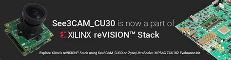 Explore Xilinxs Revision™ Stack Using See3cam Cu30 On Zynq Ultrascale Mpsoc Zcu102 Evaluation