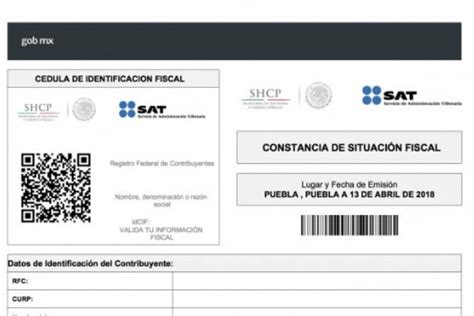 Guía Completa Cómo Obtener Una Constancia De Situación Fiscal Del Sat