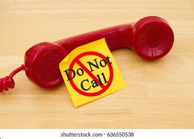 Do Not Call Images Stock Photos Vectors Shutterstock