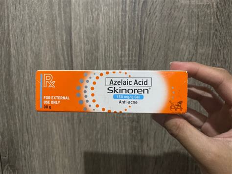 UNOPENED Azelaic Acid Skinoren Beauty Personal Care Face Face Care On Carousell