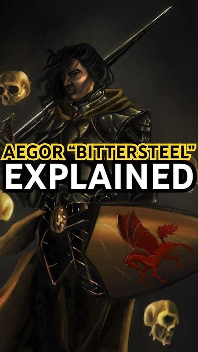 Aegor Bittersteel” Rivers Explained Asoiaf Lore I Game Of Thrones