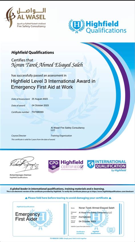 Noran Tarek On Linkedin Im Happy To Share That I Am A Certified First