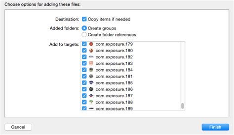 Adding Files And Select Multiple Targets In Xcode Stack Overflow