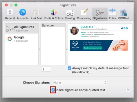 Add Mac Mail Signature Customize To Perfection In 2 Min