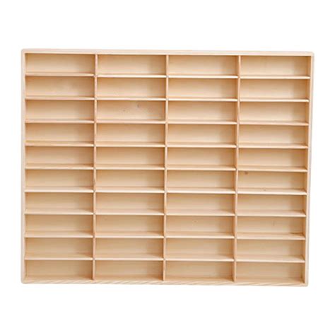 Aosekaa 1 64 Car Display Rack Shelf Figures Display Cabinet Collectibles Multifunction Miniature