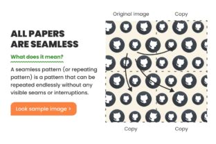 Github Logo Seamless Patterns Graphic By Fromporto Creative Fabrica