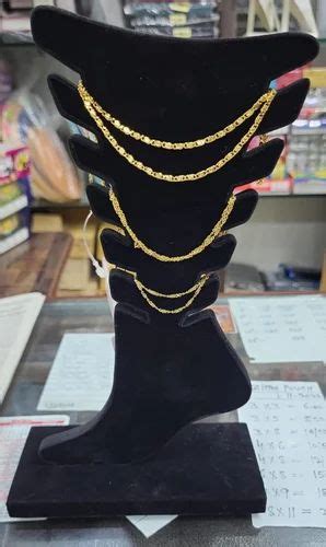 Acrylic Table Top Anklet Display Stand Outer Material Velvet At ₹ 395