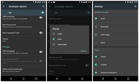 Android 60 Marshmallow Wont Have A Dark Theme After All At Least Not