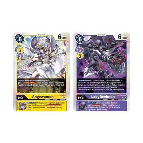 Comprar Angewomon And Ladydevimon Tamer Goods Set Pb14