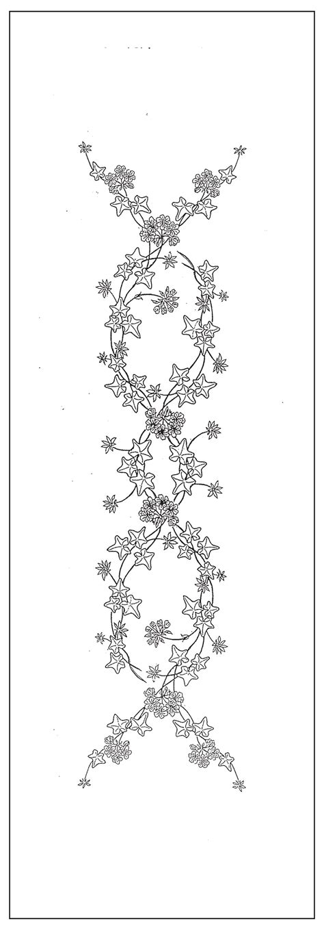 Geranium Table Runner Pattern NoËl Paris
