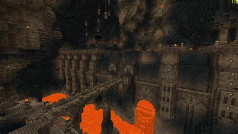 Dwarven City Underground Minecraft Map