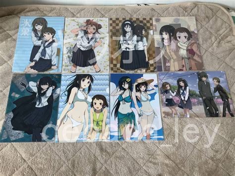 【新品】氷菓 A4クリアファイル 8枚セット 京都アニメーション 京アニ タスクオーナ描きおろし 非売品 書籍購入特典の落札情報詳細
