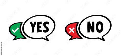Vektorová Grafika „yes Or No Sign Dos En Donts Or Do And Dont Check Mark Compliments