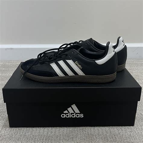 2010 Black Gum Sambas Size 4 5 Round Replacement Depop