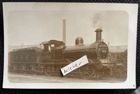 Lms 0 6 0 Loco 2978 Possibly At Saltney Rp Postcard £3 28 Picclick Uk