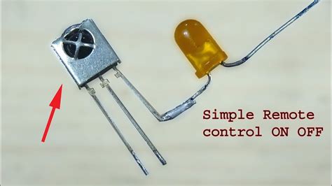 How To Make Remote On Off Super Simple Remote Control On Off Circuit