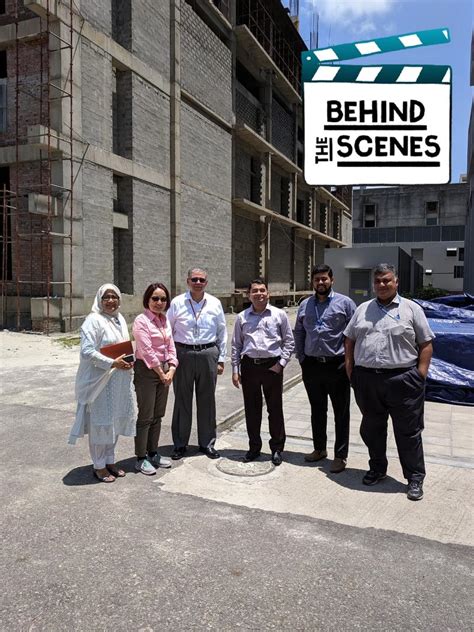 tanzilur rahman on linkedin site visit of new project