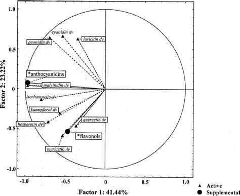 Principal Component Analysis Two Dimensional Scatter Plot Based On The