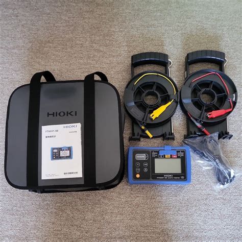 Yahooオークション 美品 日置 接地抵抗計ft6031 50