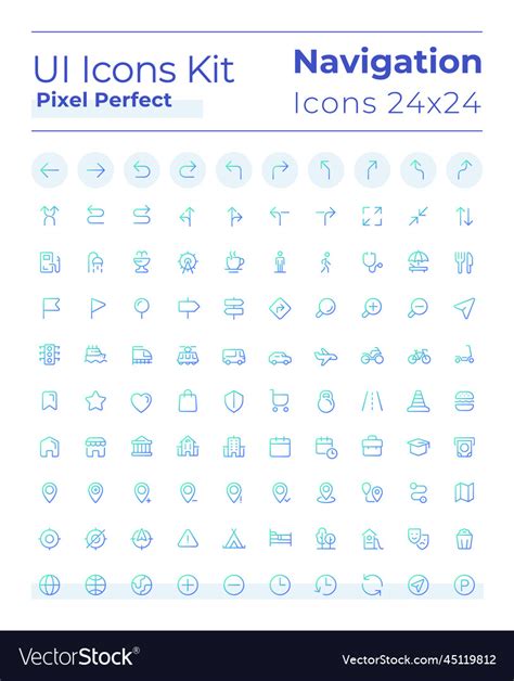 Tracking Real Time Location Pixel Perfect Vector Image