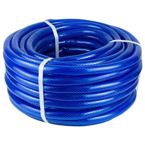 Шланг для поливу Бірюза силіконовий 3 шари армований 3 4 50м Flora 5064464 купити ціна