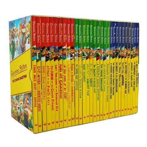 Geronimo Stilton The 30 Book Collection Set Series 1 2 And 3 By Sweet