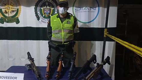 Incautan Cargamento De Armas Estadounidenses Que Iban De Bogotá A La