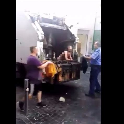 Naked Woman Refuses To Come Out Of Garbage Truck In Paceville TVMnews Mt